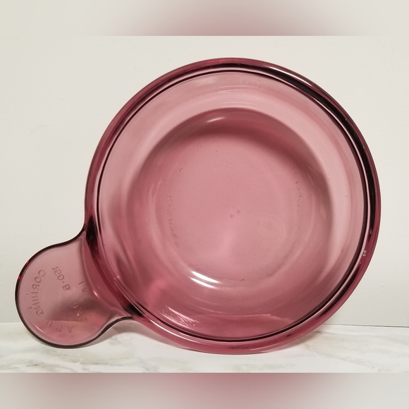 Corningware | Dining | Vintage Corningware Visions Cranberry Grab It ...
